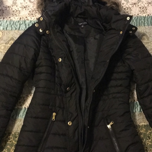 New Look | Jackets & Coats | Black Winter Jacket | Poshmark